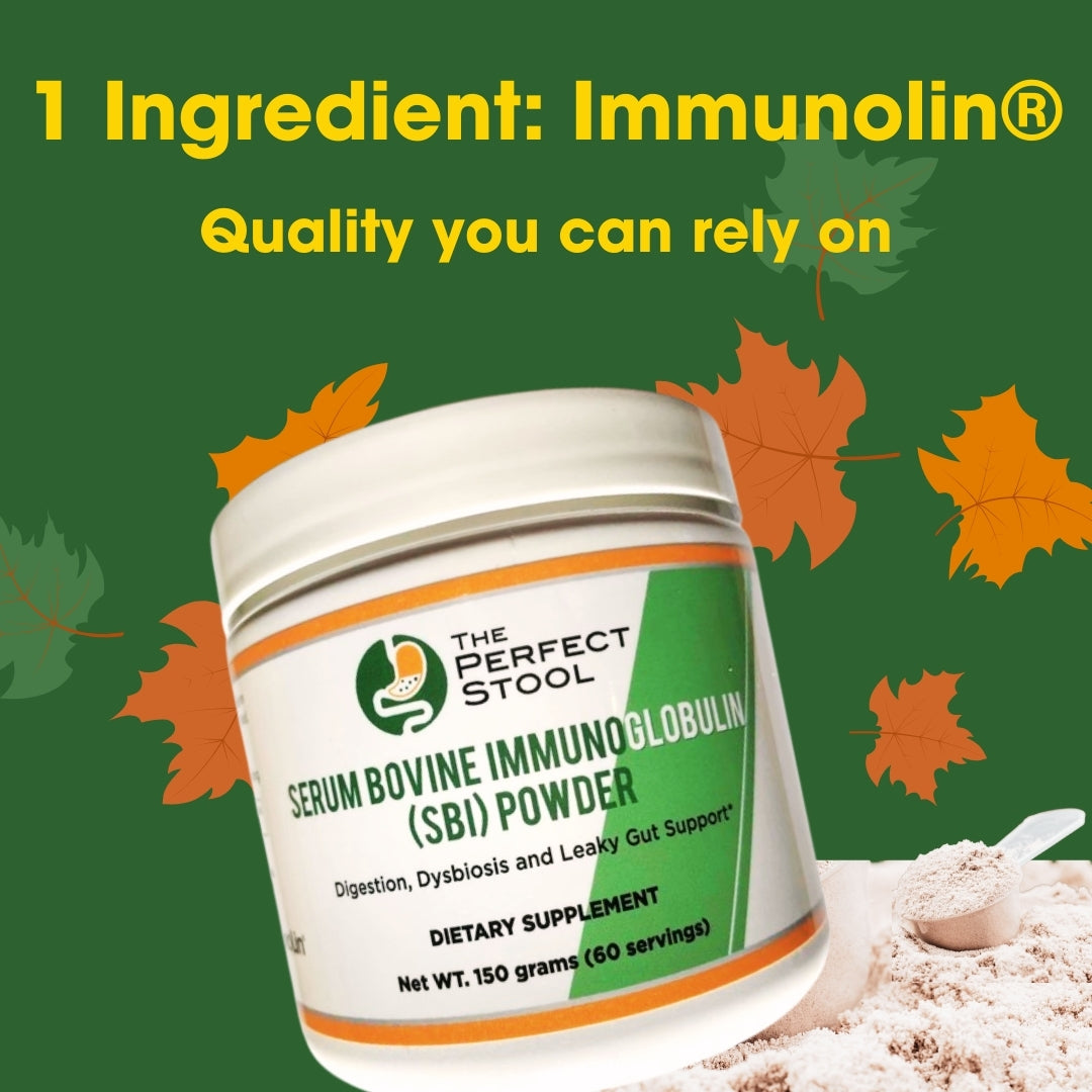 Serum Bovine Immunoglobulin (SBI) Powder – The Perfect Stool