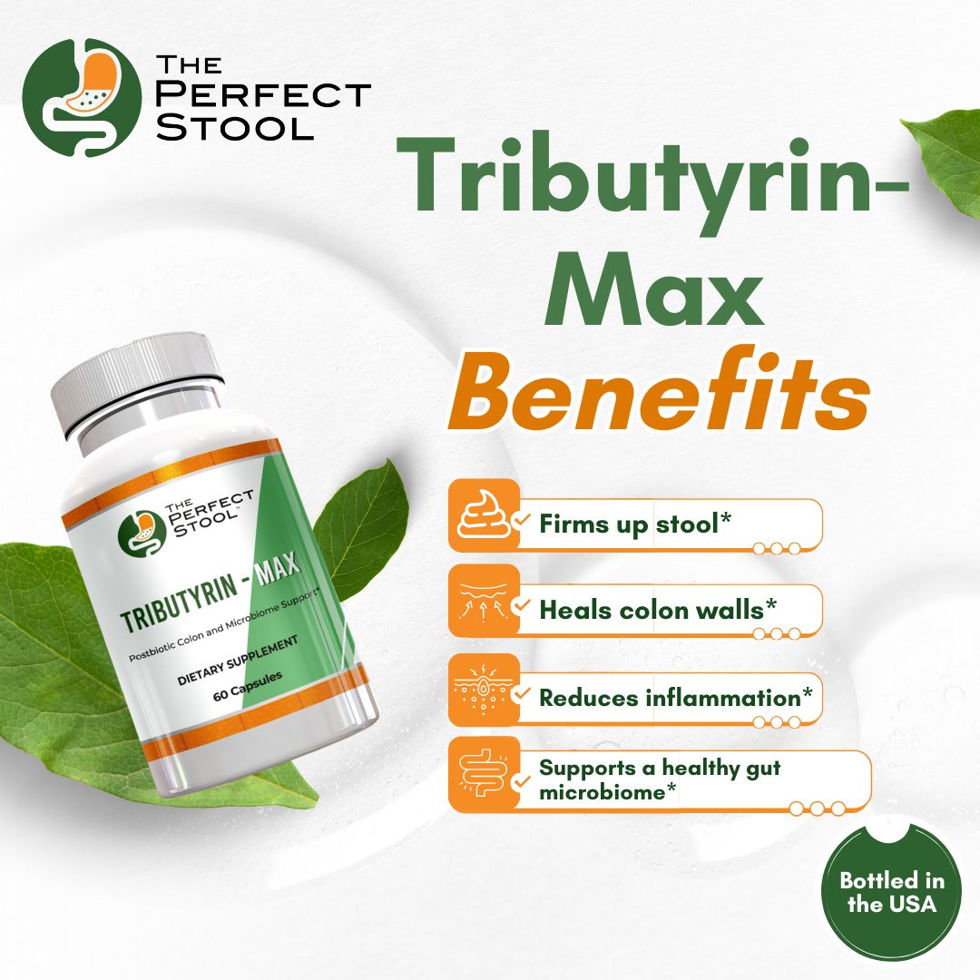 Tributyrin-Max | High-Dose Butyrate Supplement for Gut Health & Loose ...